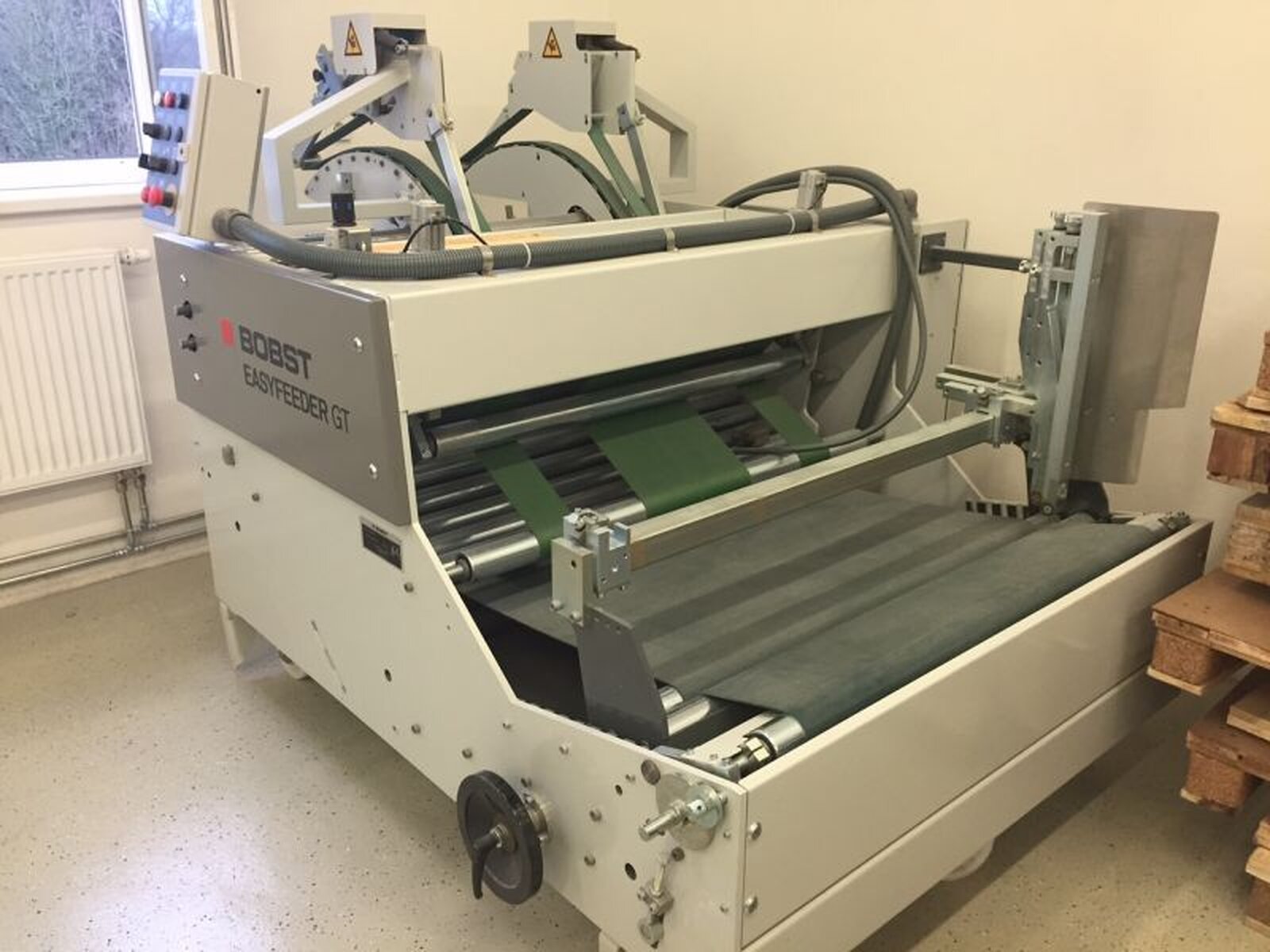 Used Bobst Easyfeeder GT Folding Carton Gluer Blank Feeder For Sale