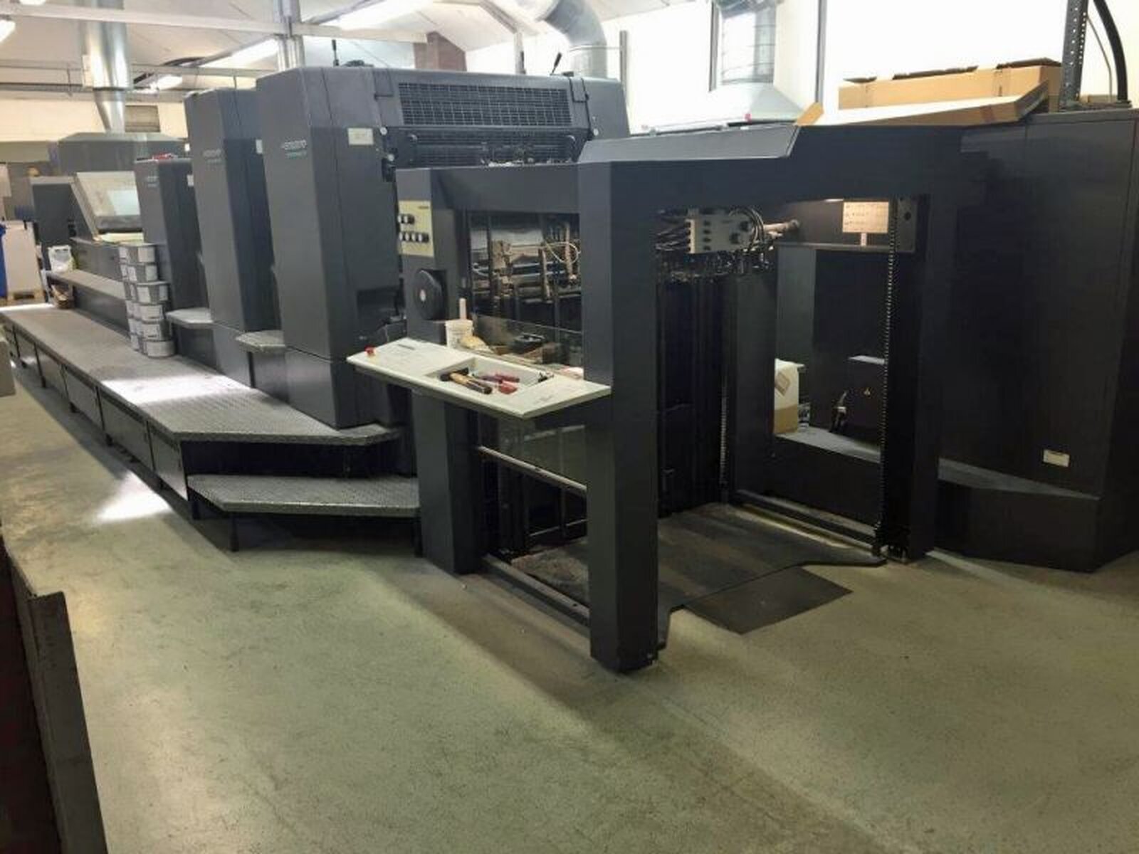 Heidelberg Speedmaster 102-2-P-LX Two Colour Printing Press With ...