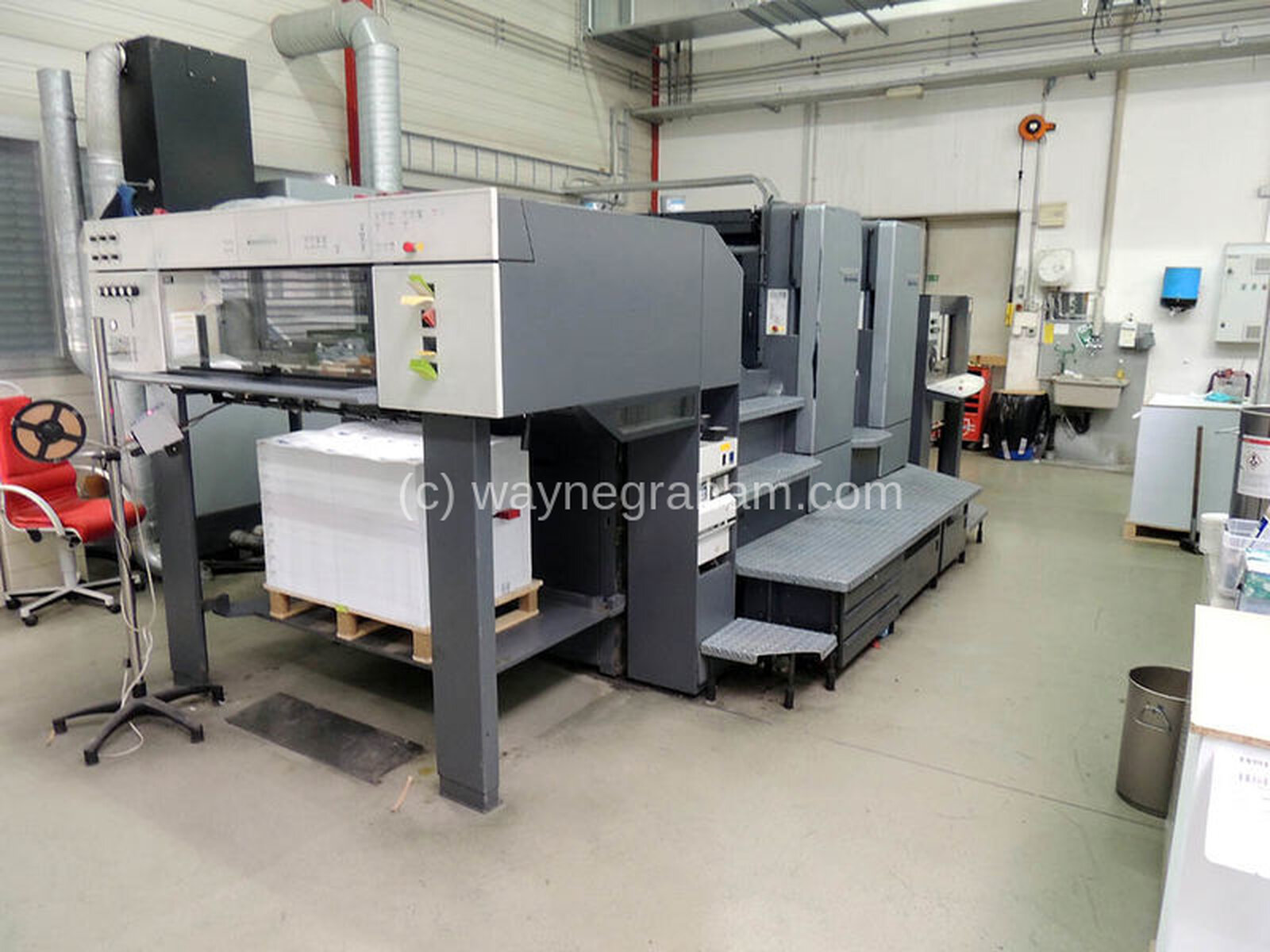 Used Heidelberg Speedmaster 102-2-P Two Colour Printing Press For Sale